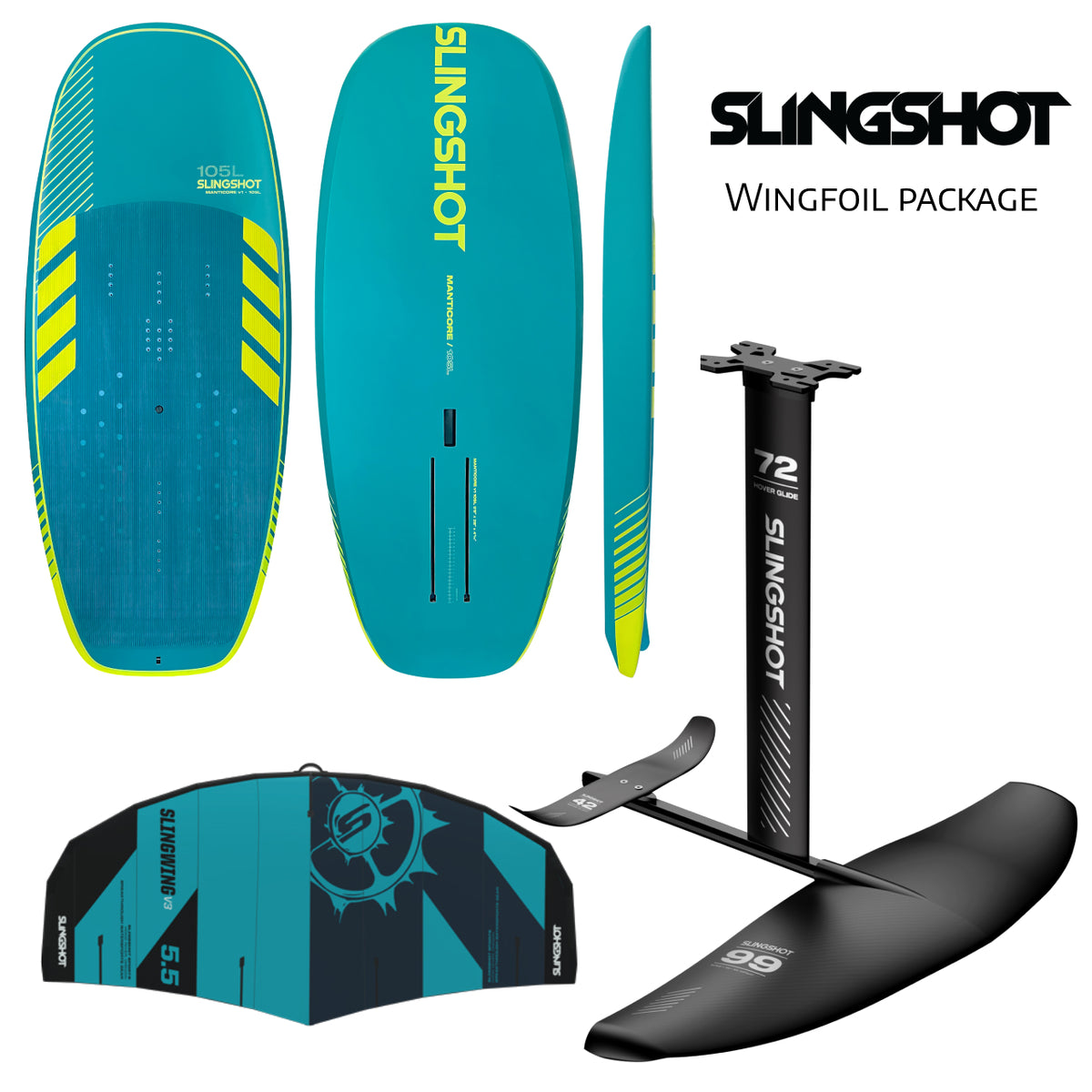 Slingshot Sling Wing V3 Wing Package – Best Pro Kiteboarding
